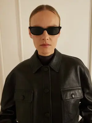 Saint Laurent Cat-eye Acetate Sunglasses