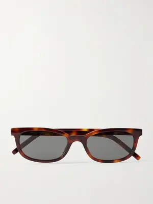 Saint Laurent Cat-eye Acetate Sunglasses - Tortoiseshell