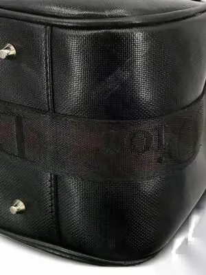 Dior 2003 Leather Tote Bag - Black