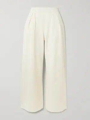 Max Mara Bora Pleated Wool Pants