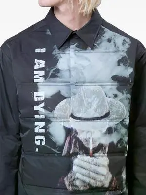 Yohji Yamamoto Padded Printed Shirt