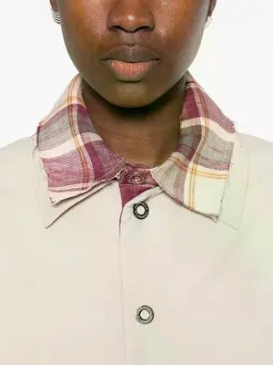 MARBELL Peggy Bowling Shirt - Neutrals