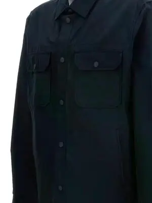 Woolrich Lewis High-collar Zip Jacket - Blue