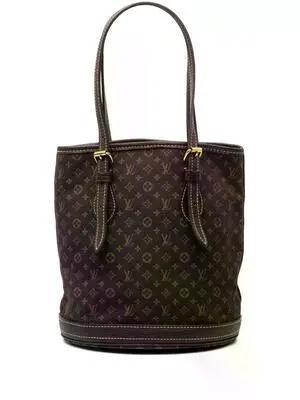 LOUIS VUITTON 2006 Monogram Mini Lin Pm Bucket Bag