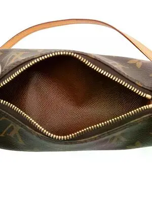 LOUIS VUITTON 1990-2020 Monogram Papillon Pochette - Brown