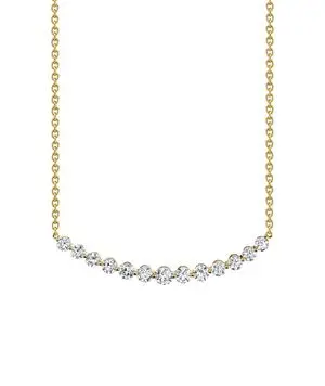 ANITA KO Crescent Diamond Necklace