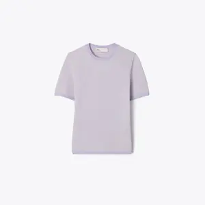 Tory Burch Cotton T-shirt - Spring Blue