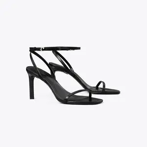 Tory Burch Gigi Heeled Sandal - Black