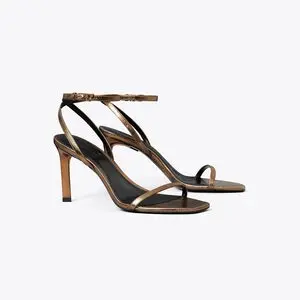 Tory Burch Gigi Heeled Sandal - Copper