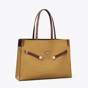 Tory Burch Lee Radziwill Canvas Tote