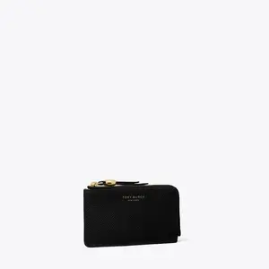 Tory Burch Tory Burch Romy Zip Card Case Black