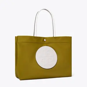 Tory Burch Ella Twist Reversible Tote - Moss