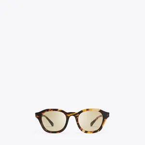 Tory Burch Kira Round Frame Sunglasses - Tortoise/yellow