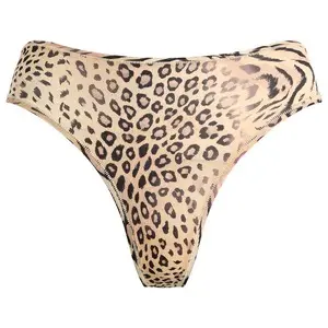 SKIMS Fits Everybody Thong - Sand Multi Animal