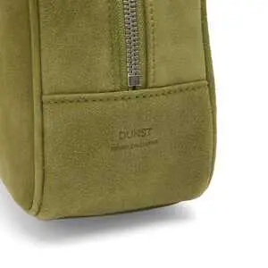 DUNST Suede Boston Bag - Pistachio