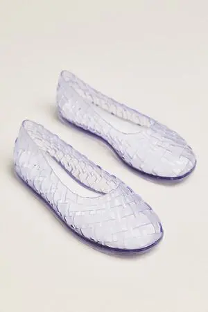 Melissa Possession Jelly Ballet Flats - Clear