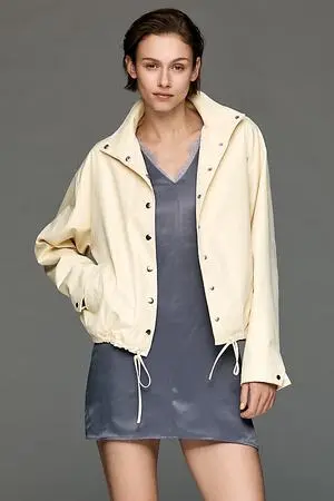 REFORMATION Lennon Jacket - Butter Yellow