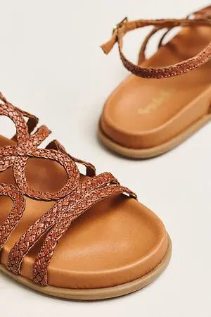 Seychelles Ankle Strap Sandals - Tan