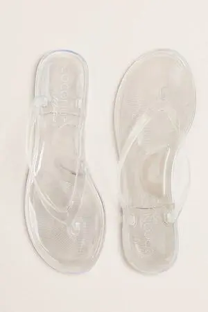 Matisse Olsen Jelly Flip-flop Sandals - Clear