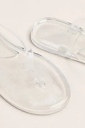 Matisse Olsen Jelly Flip-flop Sandals - Clear
