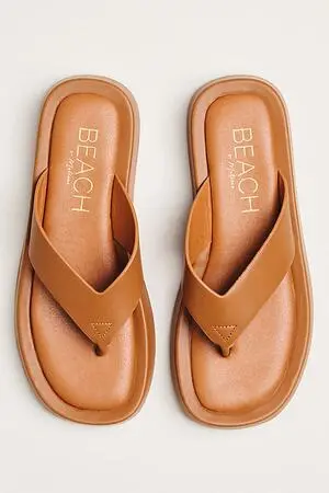 Matisse Mallorca Thong Sandal - Cognac