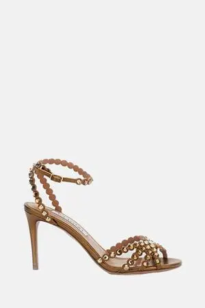 AQUAZZURA Tequila Sandal 85 - Brown