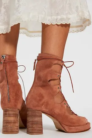 Free People Markie Lace-up Platforms