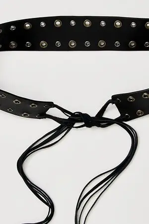 Free People Riot Grommet Leather Belt