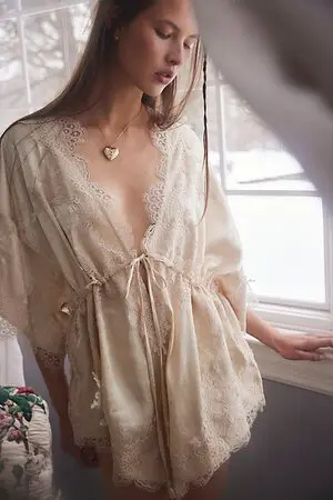 Free People Intimately Romper - Bleached Out
