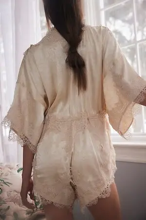 Free People Intimately Romper - Bleached Out