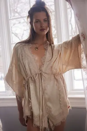 Free People Intimately Romper - Bleached Out