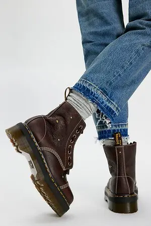 Dr. Martens Sinclair Floral Platform Boots