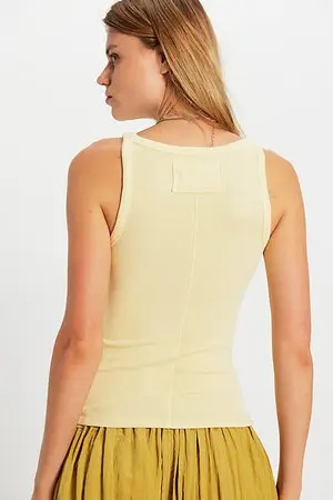 Free People Lychee Tank - Double Butter