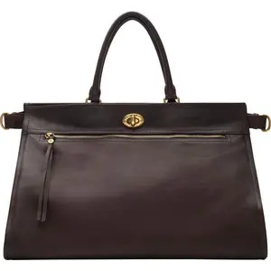 Burberry Hampstead Extra Large Tote - Peat Brown