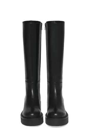 GIANVITO ROSSI Hiro Boot - Black Leather