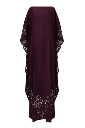 LEEM Laser-cut Kaftan - Purple