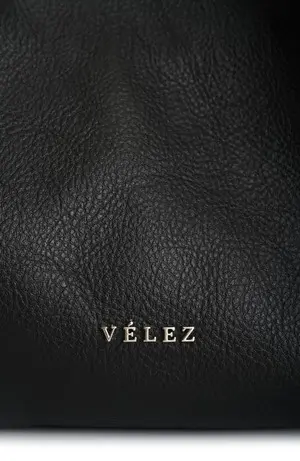 VELEZ Alessia Leather Crossbody Bag