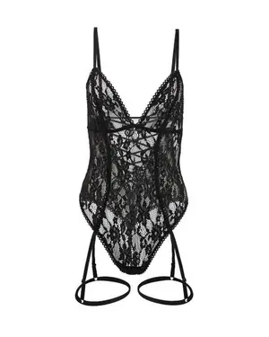 ADORE ME Clarise Bodysuit Lingerie - Black