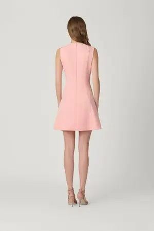 Shoshanna Alexandra Crepe Mini Dress