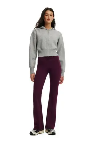 Cotton:on Active Knit Cropped Zip Through