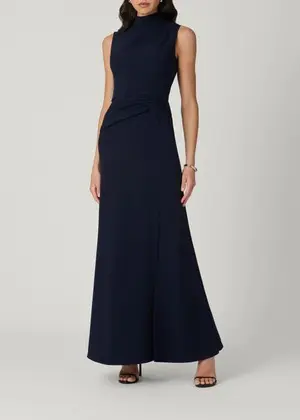 Shoshanna Annelise Stretch Crepe Gown