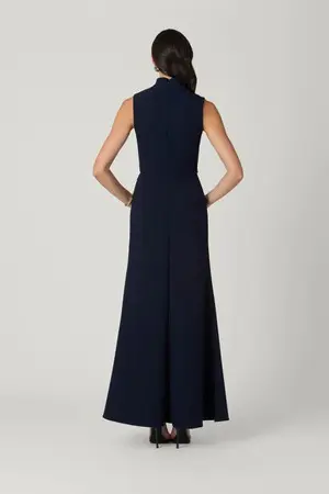 Shoshanna Annelise Stretch Crepe Gown