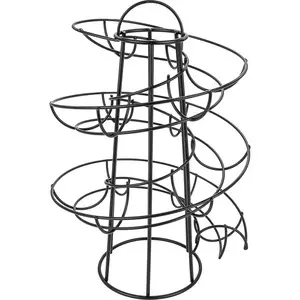 SOUTHERN HOMEWARES Egg Skelter Dispenser Rack - Black