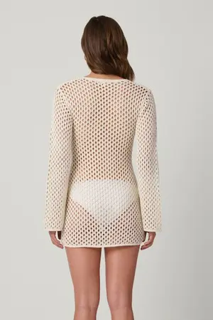 Shoshanna Guerite Mesh Mini Cover Up