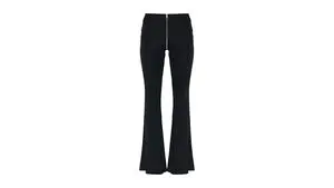 Alexander Wang Zipper At Rise Mid-rise Pants