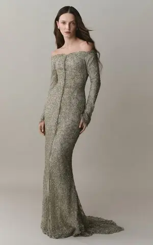 Off Shoulder Evening Dresses
