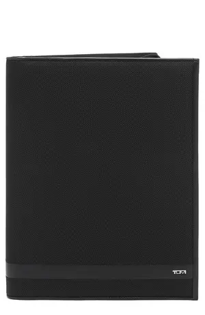 Tumi Zip-around Letter Pad - Black