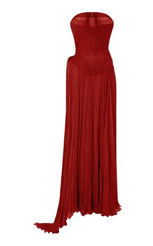 MARMAR HALIM Sculpted Maxi Gown