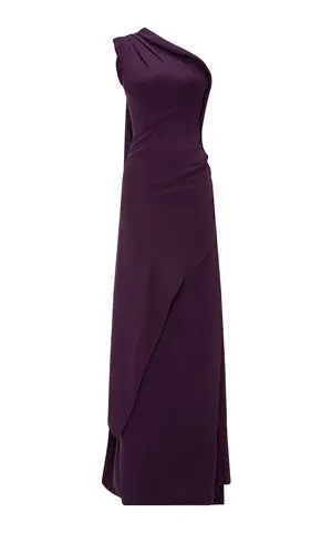 Purple Crepe Dresses
