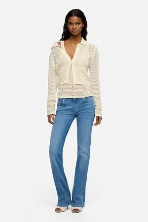 7 For All Mankind Original Bootcut In Slim Illusion Iceflow